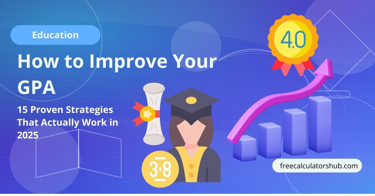 How to Improve Your GPA: 15 Proven Strategies That Actually Work in ...