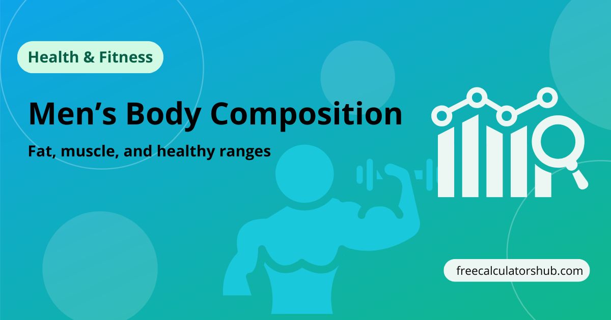 Men's Health and Body Composition: Complete Guide to Male Physiology ...